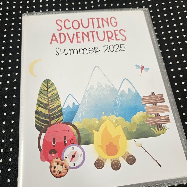 Scouting Photo Album, Girls Troop Summer Photo Book, 4x6 Keepsake, 5x7 ...