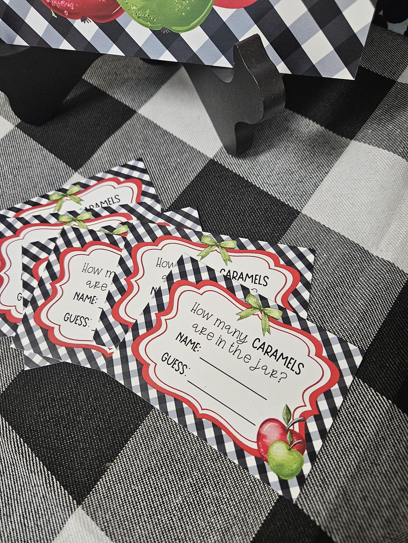 Fall Caramels Candy Guessing Game, Fall Games, Caramel Candy Game ...