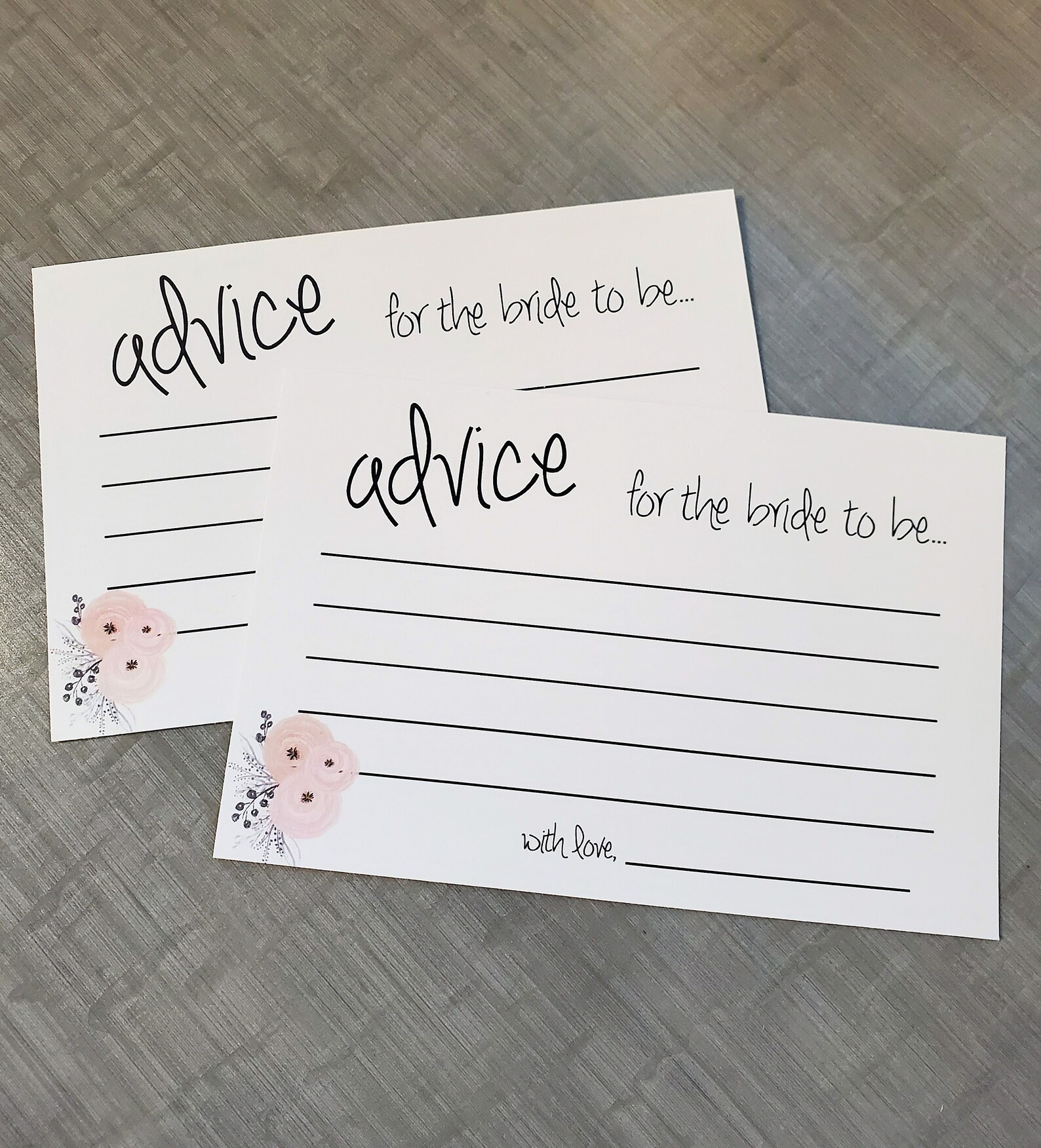 Advice for the Bride Album, Advice for the Bride Cards, Bridal Shower ...
