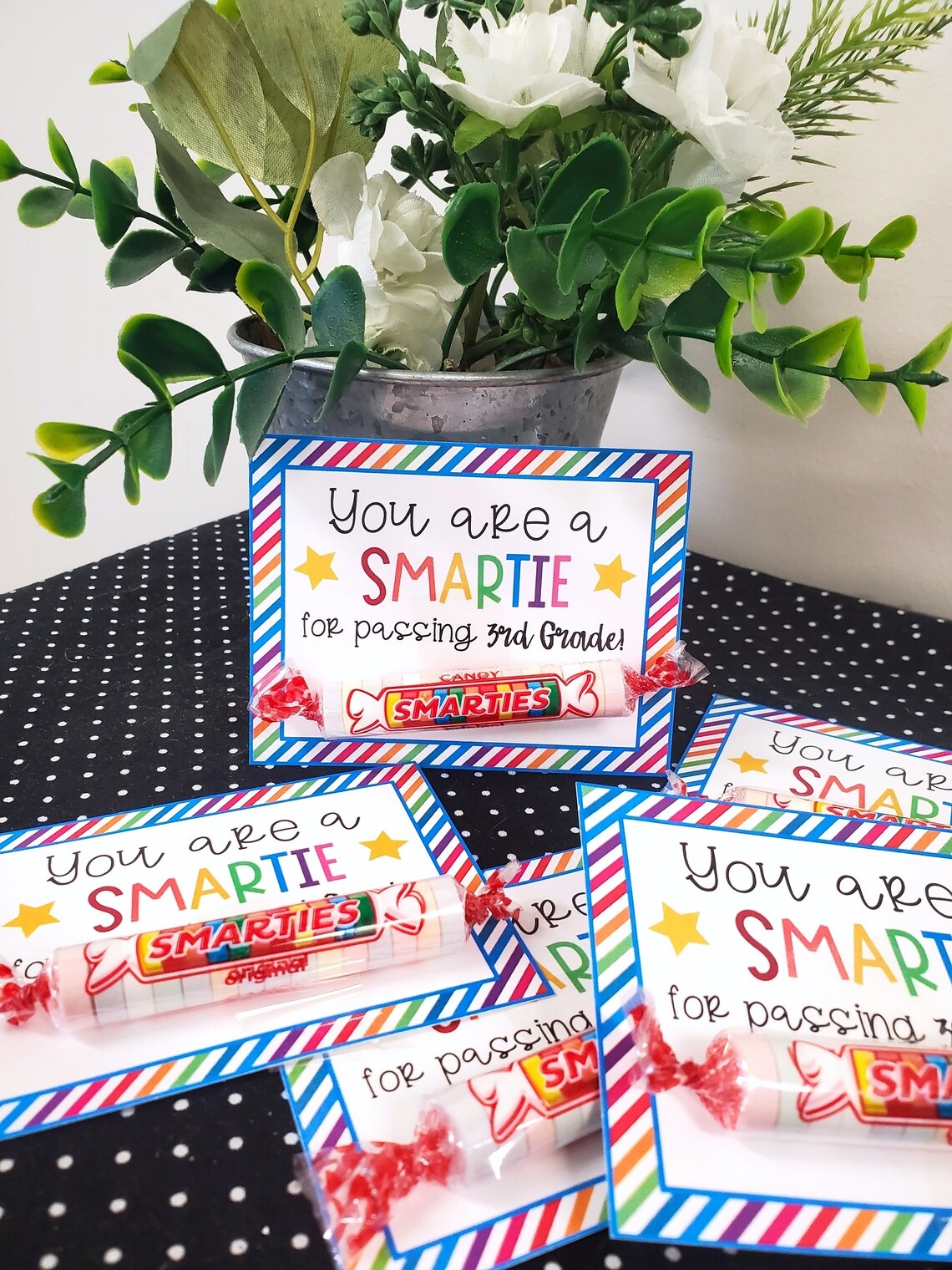 You Are a SMARTIE for Passing 3rd Grade Gift Tags Last Day of - Etsy