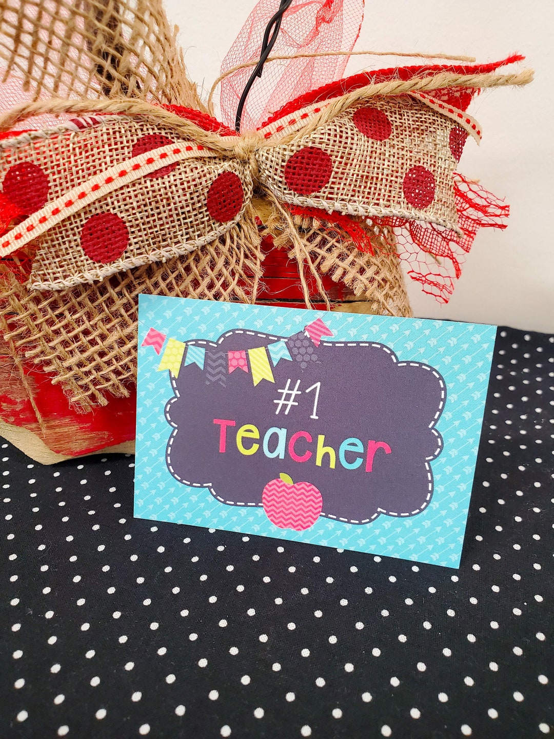Teacher Appreciation Gift Tags: Turquoise & Pink Printable (PDF) - Etsy