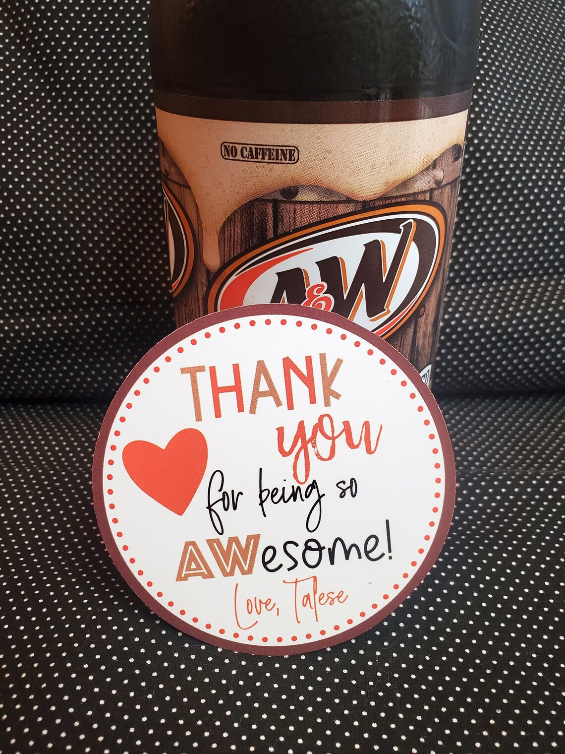 Thank You for Being so Awesome Gift Tags Rootbeer Gift Tags - Etsy