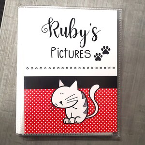 Cat Photo Album, Pet Photo Book, Kitten Photo Album, Family Memories ...