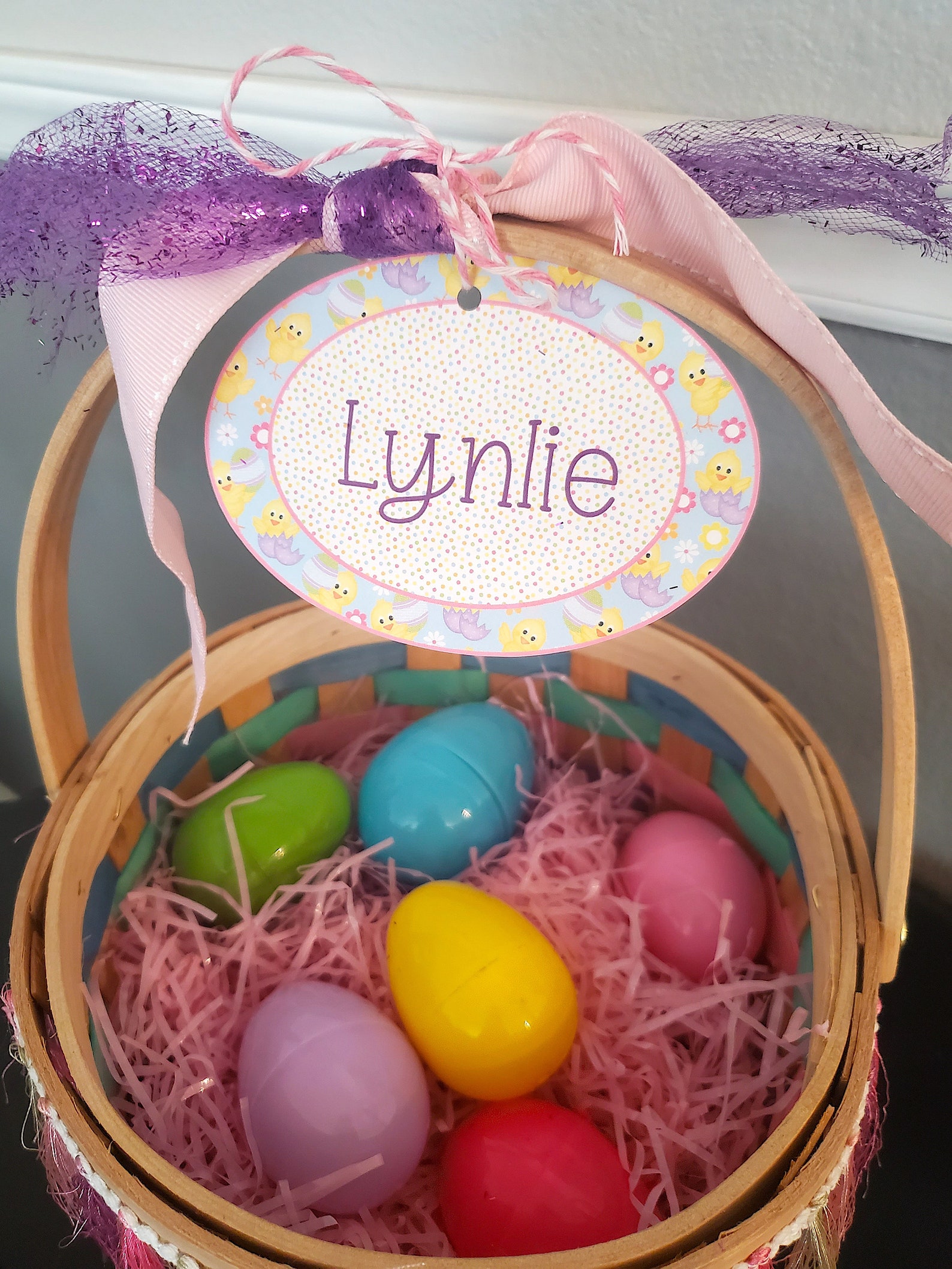 Editable Easter Egg Name Tags for Easter Baskets Easter - Etsy