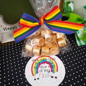 You Are the Pot of Gold at the End of My Rainbow Gift Tags, St. Patrick ...