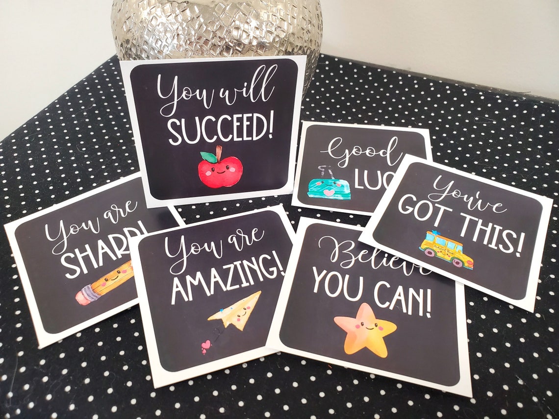 Student Motivational Notes, End of Year Testing Motivational Notes for ...