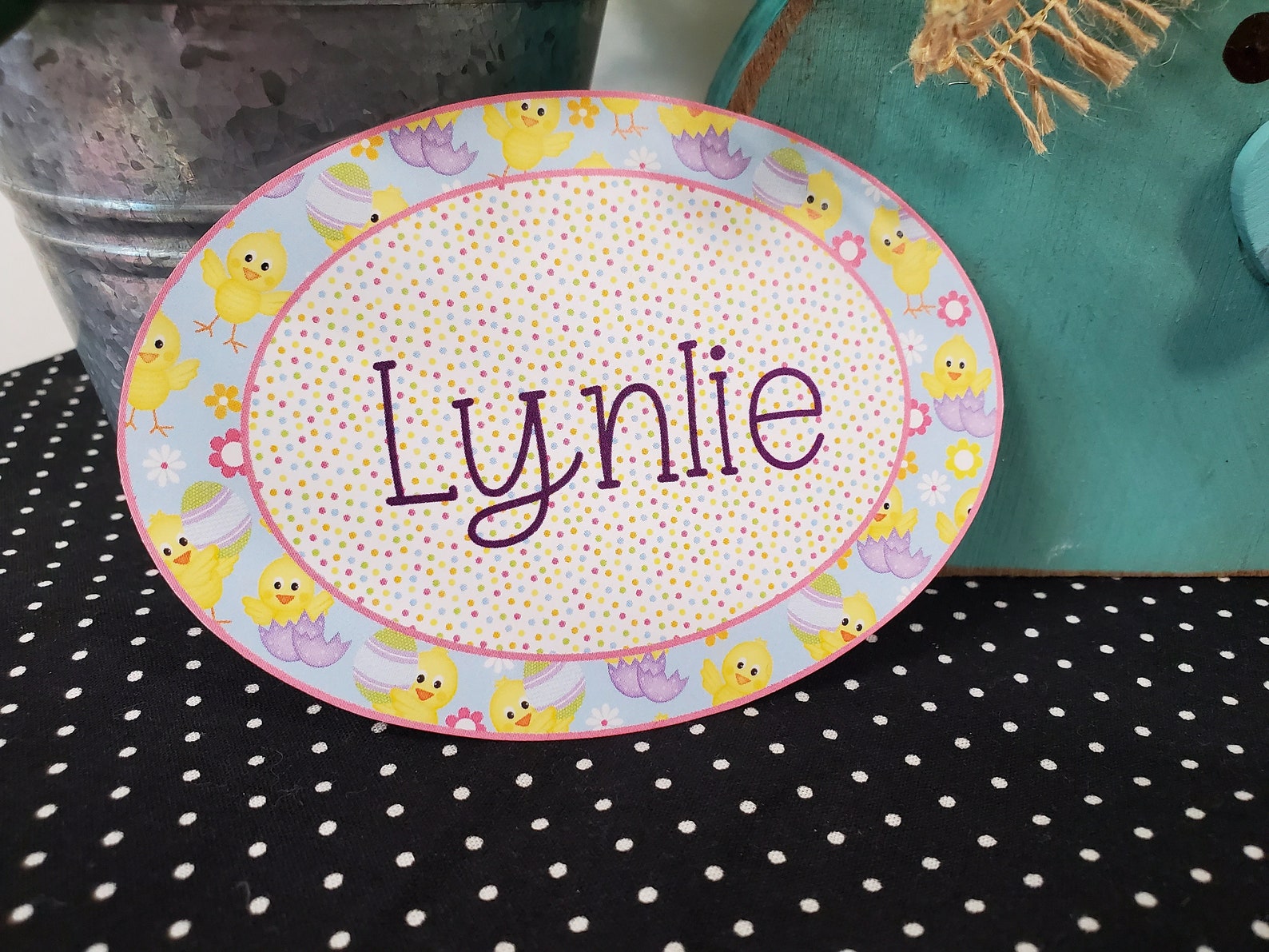 Editable Easter Egg Name Tags for Easter Baskets Easter - Etsy