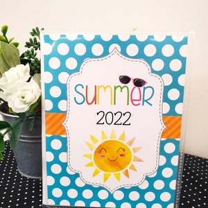 Summer Photo Album, 4x6 Vinyl Photo Book, Summer Vacation 5x7 Memory ...