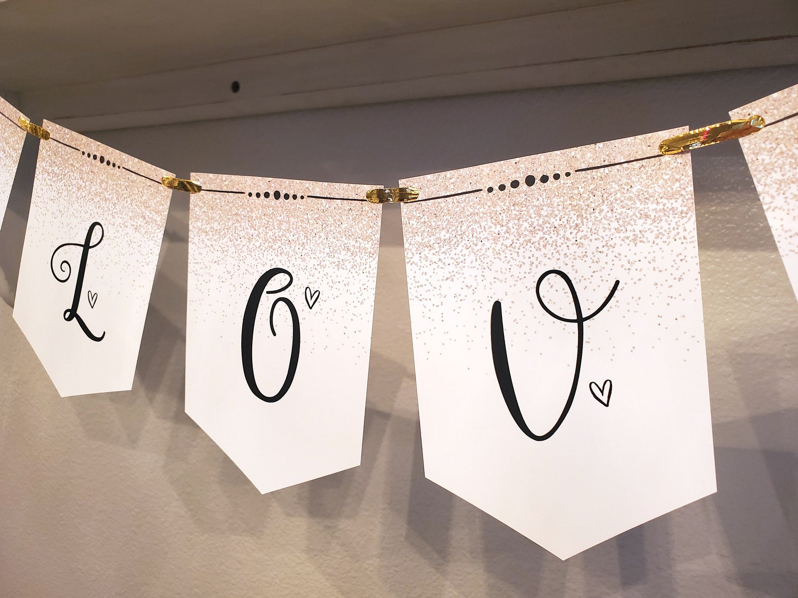 Printable Love Banner, Valentine's Day Banner, Wedding Banner ...