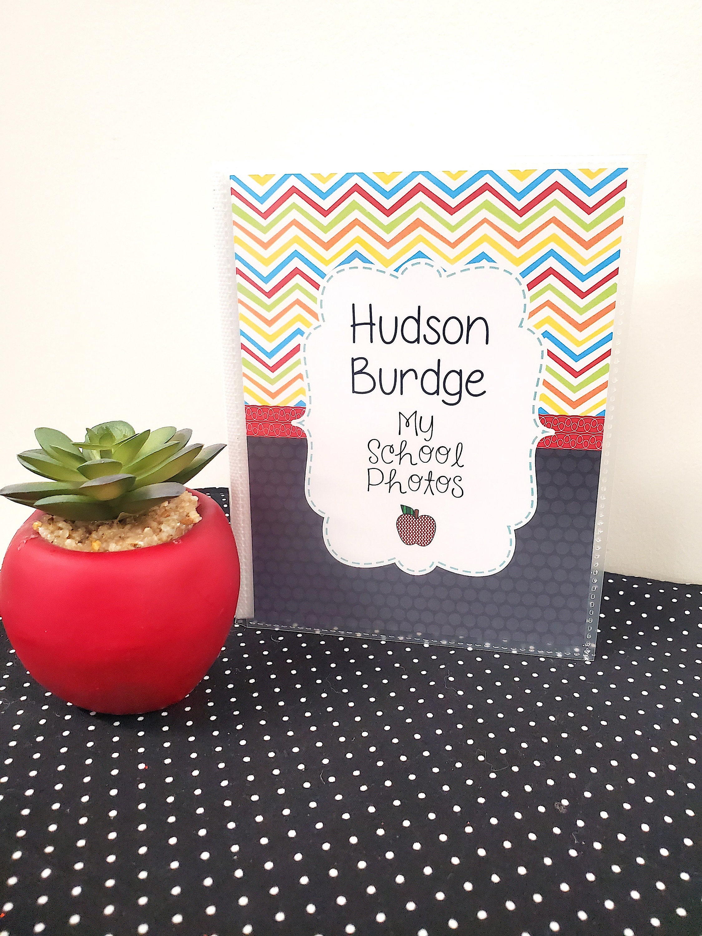 School Photo Album 4x6 5x7 8x10 Vinyl Photo Book Memory - Etsy