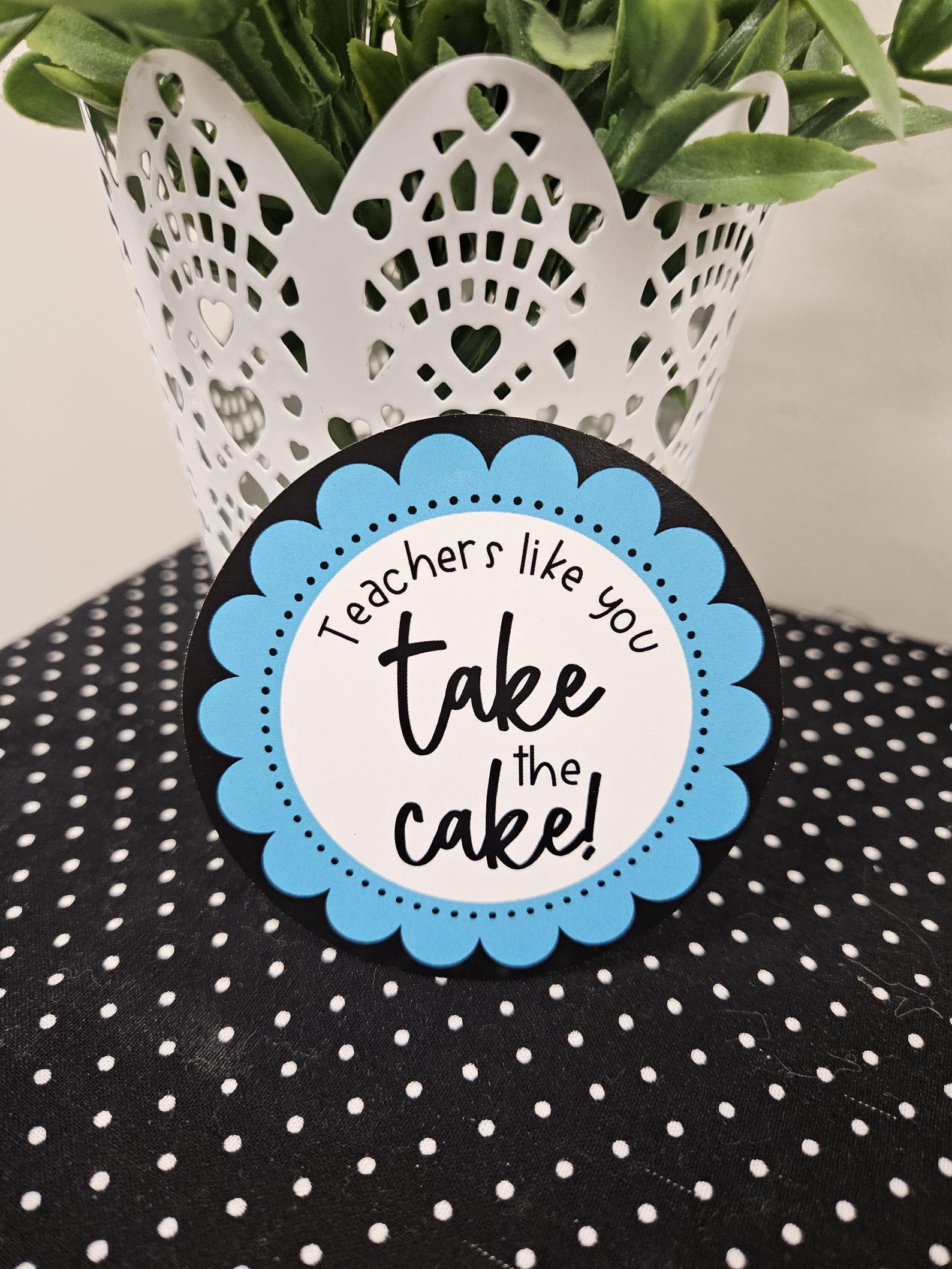 Teacher Gift Tags, Teachers Like You Take the Cake, End of Year School ...