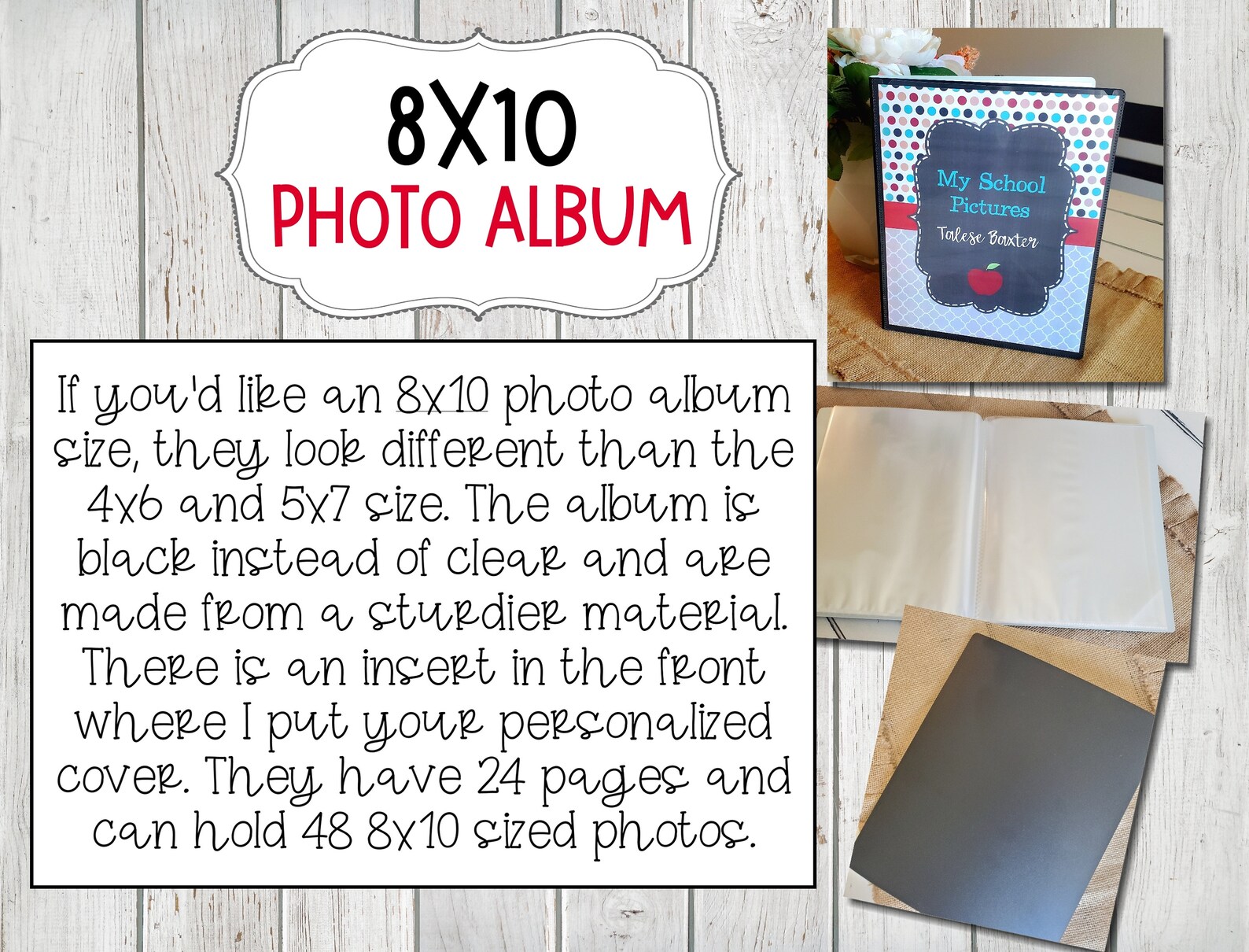 Planets Space Photo Album Boy Photo Book 4x6 5x7 8x10 - Etsy