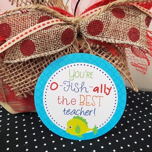 Teacher Appreciation Gift Tags-end of School Year Printable Tags-you're ...
