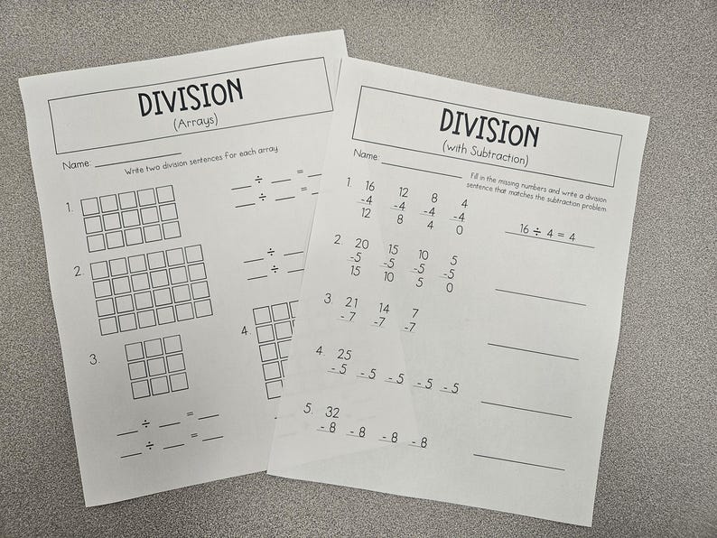 3rd Grade Math Worksheets, Math Bundle for 3rd Grade, 134 Pages, Math ...