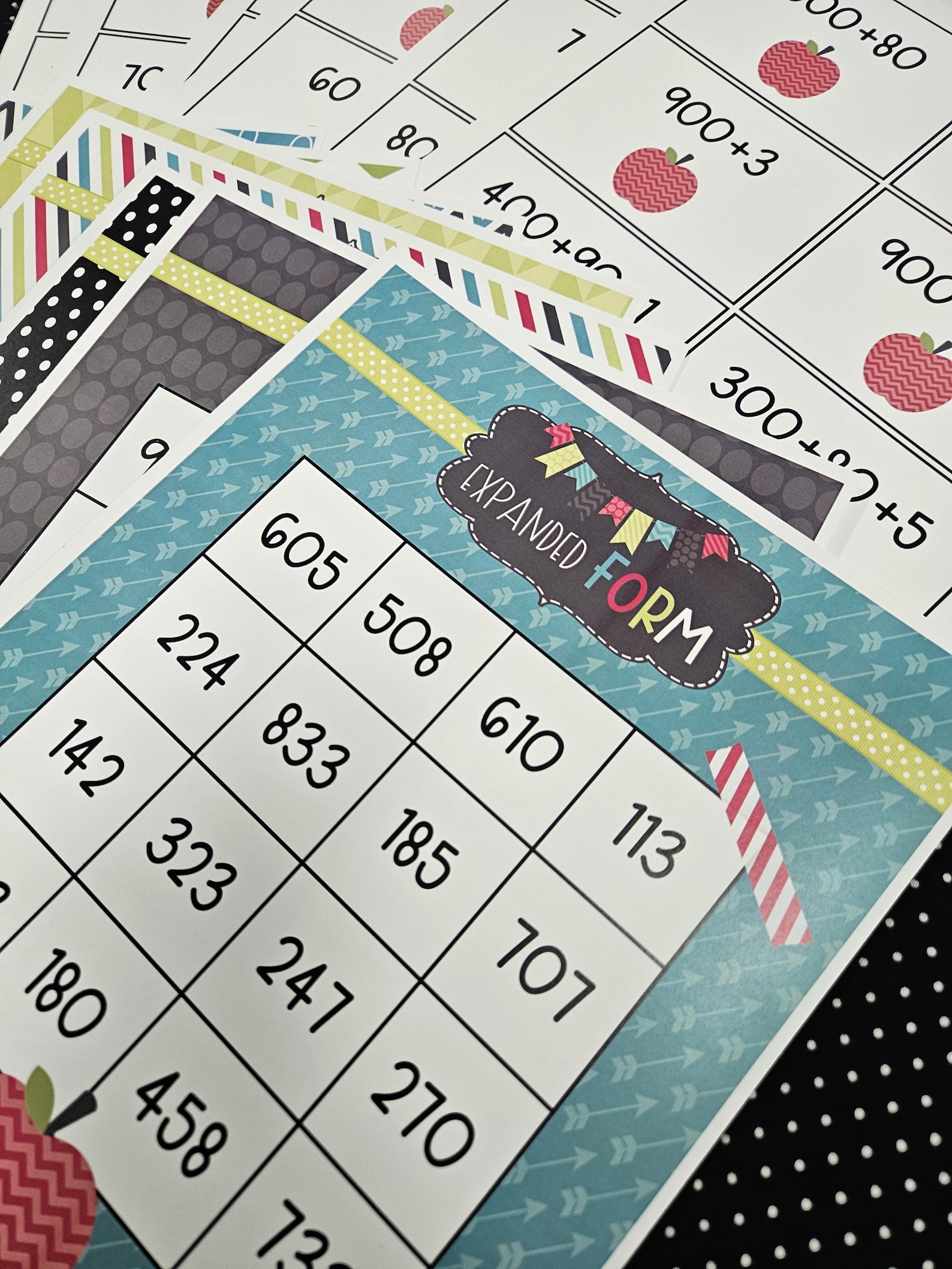 Expanded Form Bingo Game for Students, Math Games for School, 2nd 3rd ...