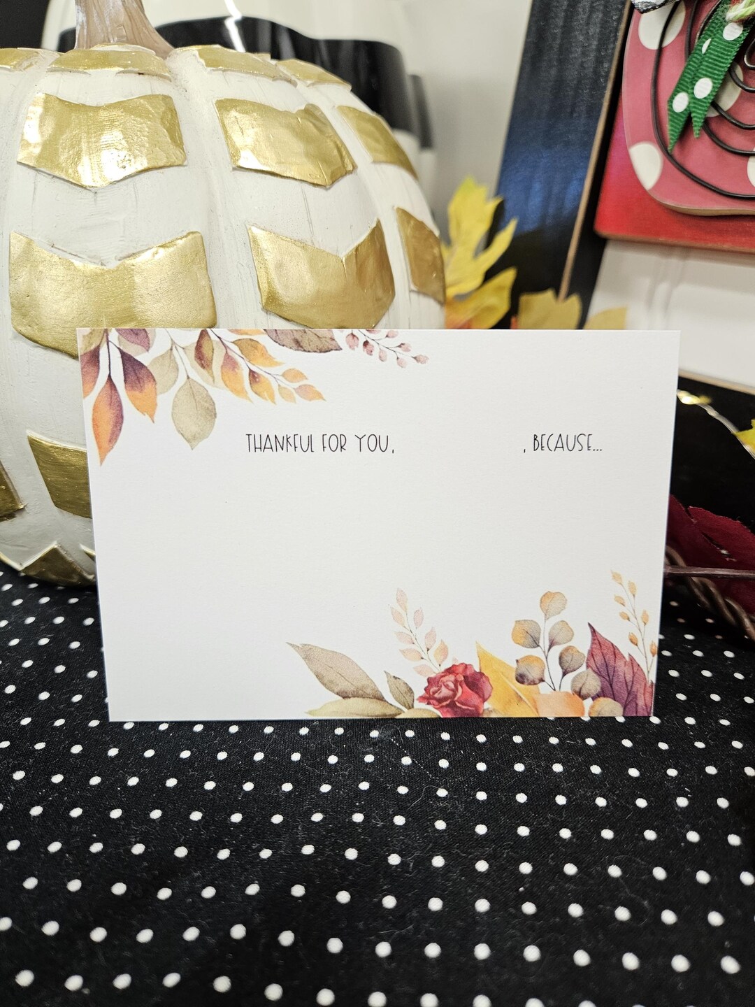 Thankful Cards for Thanksgiving, Thankful for You, Printable Cards for ...