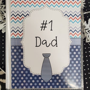 Father's Day Photo Album 1 Dad Memory Book 4x6 Vinyl | Etsy