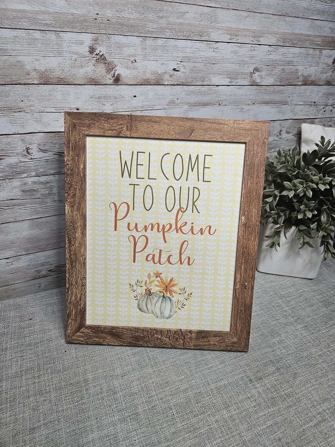 Set of 4 Thanksgiving Printable Signs, 8x10 Thanksgiving Signs, Fall ...