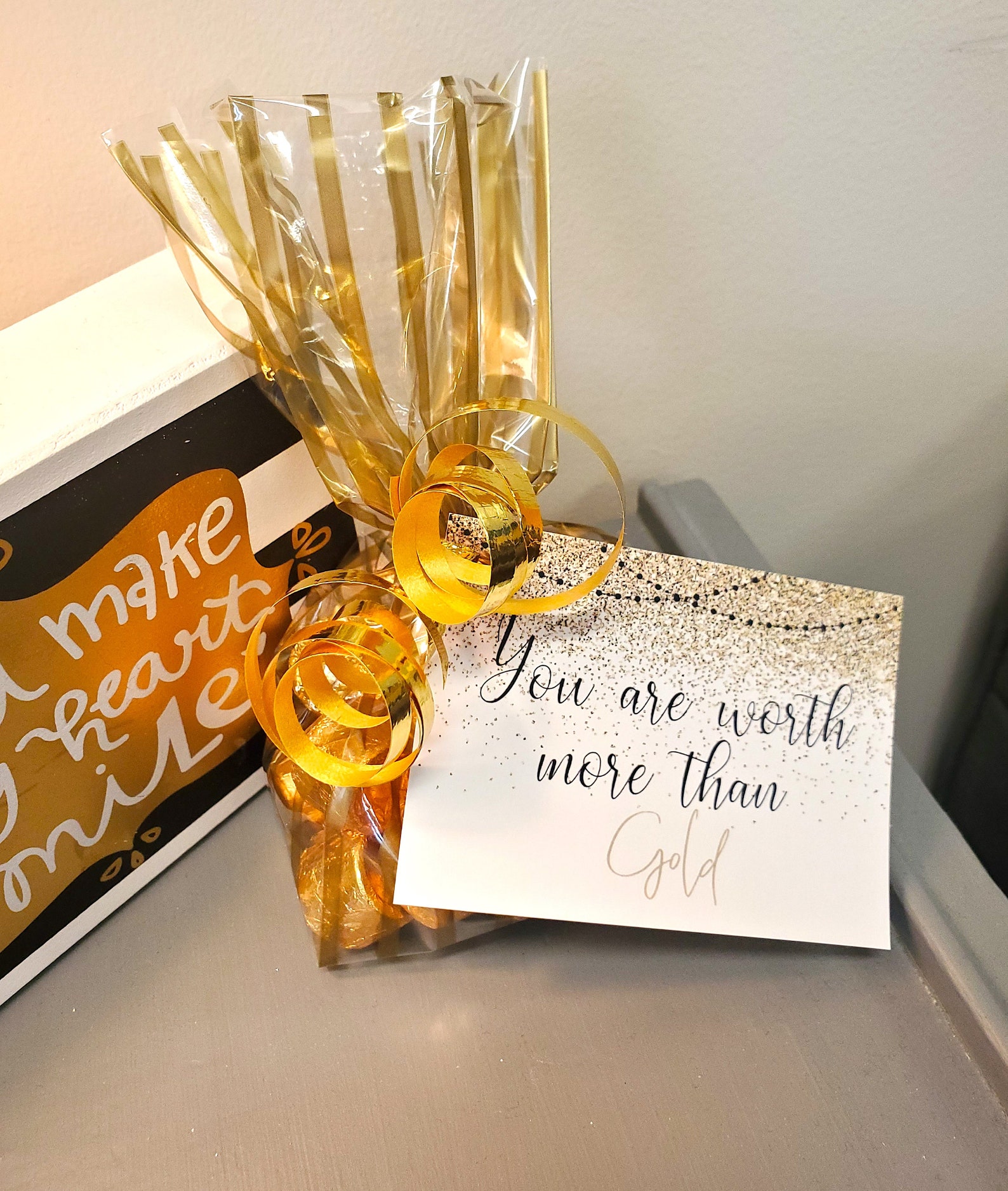 You Are Worth More Than Gold Gift Tags St. Patrick's Day - Etsy