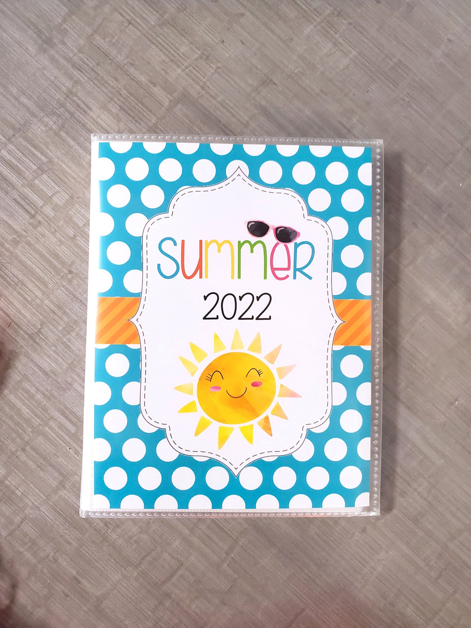Summer Photo Album, 4x6 Vinyl Photo Book, Summer Vacation 5x7 Memory ...