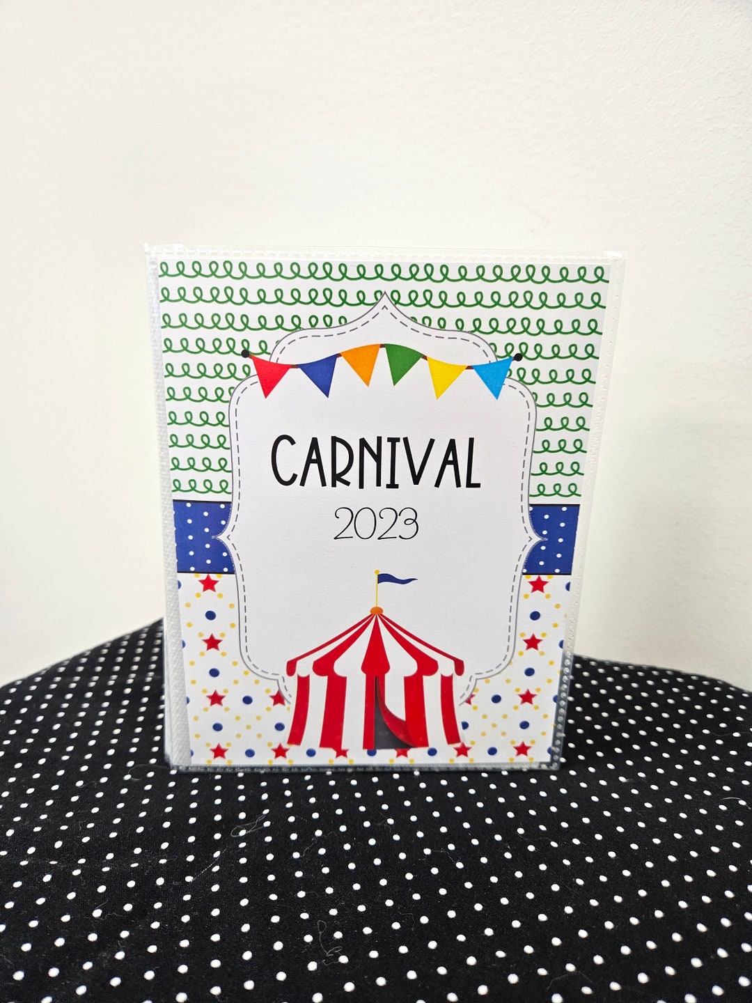 Carnival Photo Album, 4x6 Vinyl Photo Book, 5x7 Personalized Photo ...