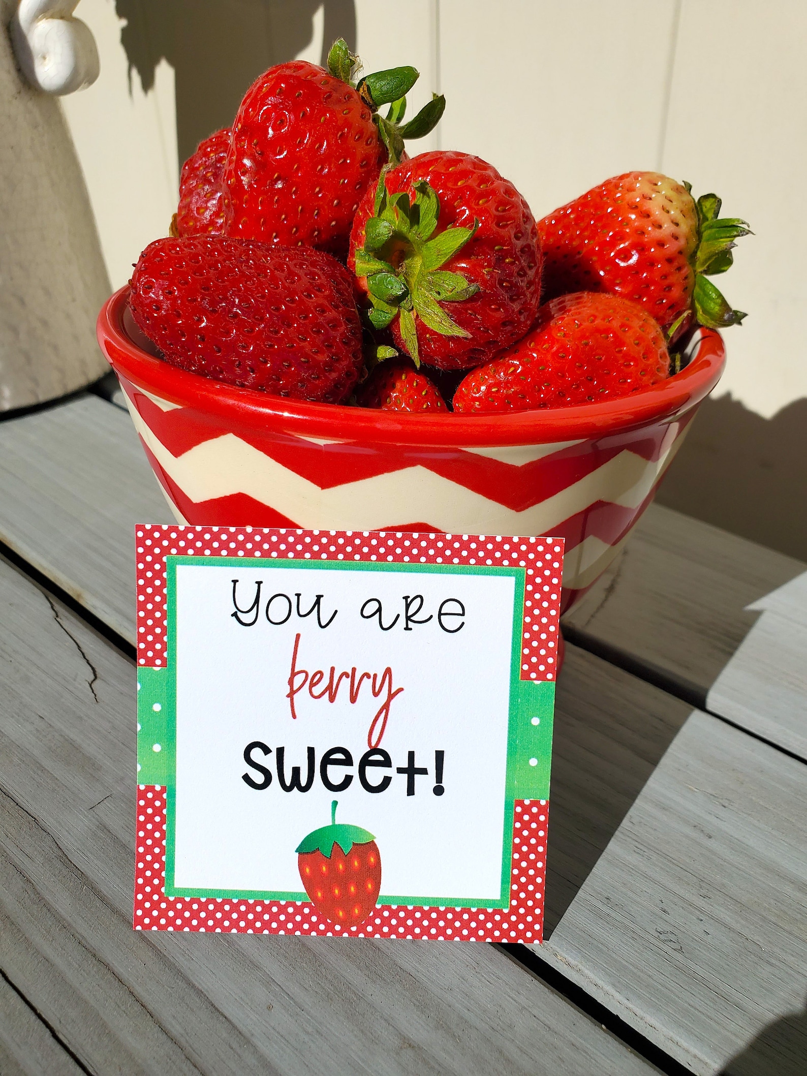 Have a Berry Sweet Summer Printable Gift Tags You Are Berry | Etsy