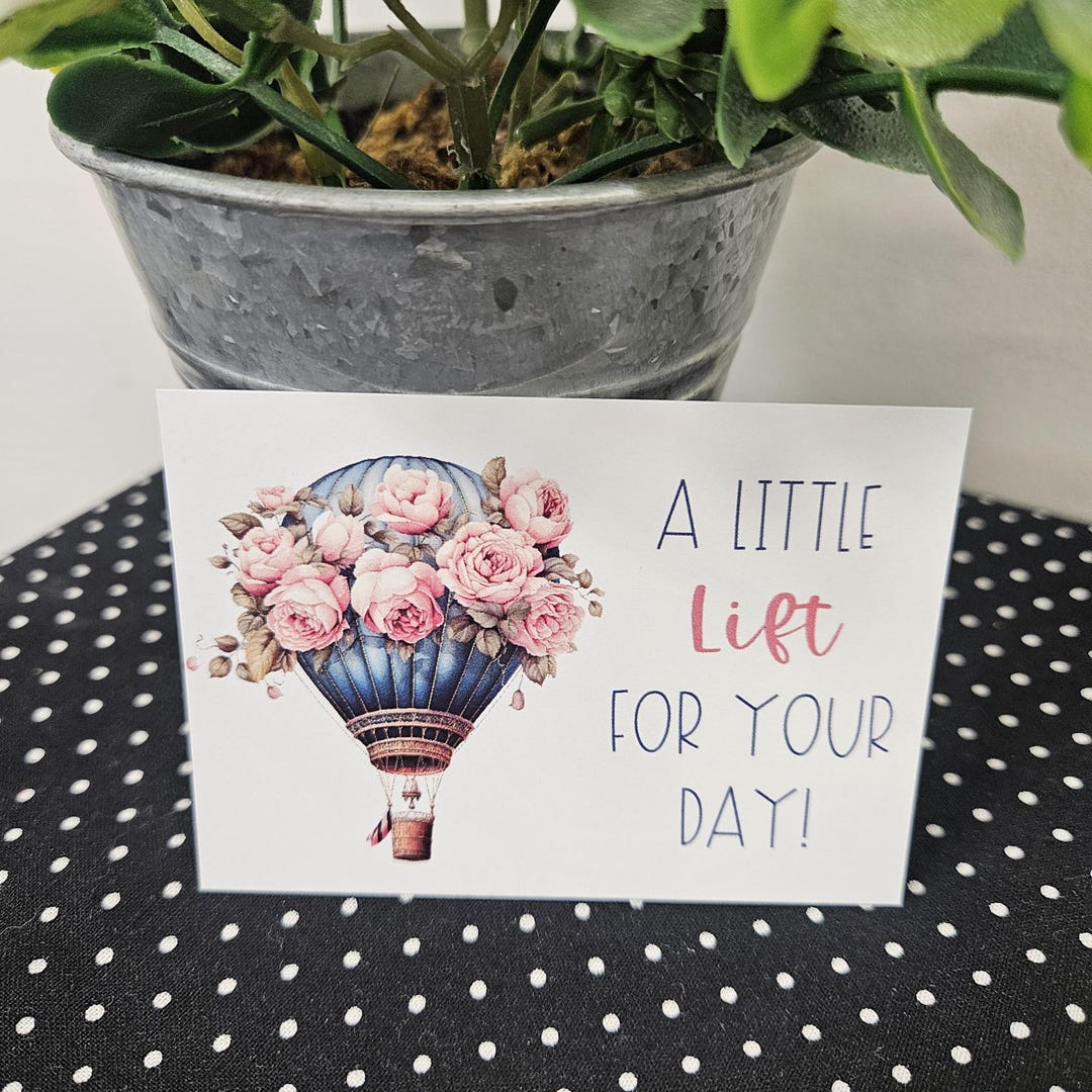 Printable Gift Tags | A Little Lift for Your Day | Hot Air Balloon Tags ...
