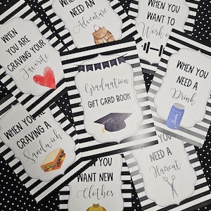 5x7 Graduation Gift Card Book, Graduation Gift Card Holder, Birthday ...