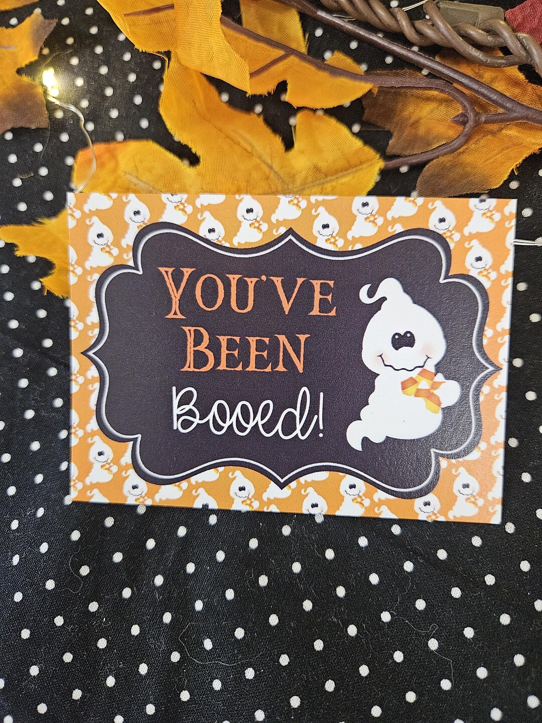 You've Been Booed Gift Tags, Ghost Halloween Gift Tags, You've Been ...