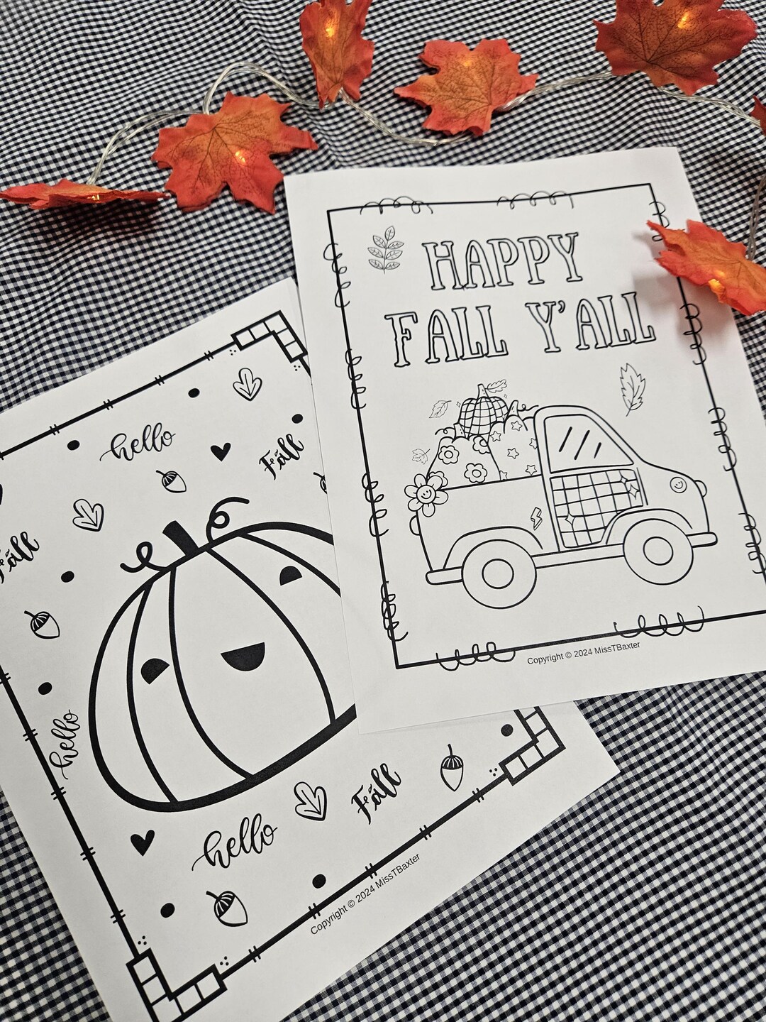 Printable Fall Coloring Pages for Kids, Autumn Coloring Worksheets ...