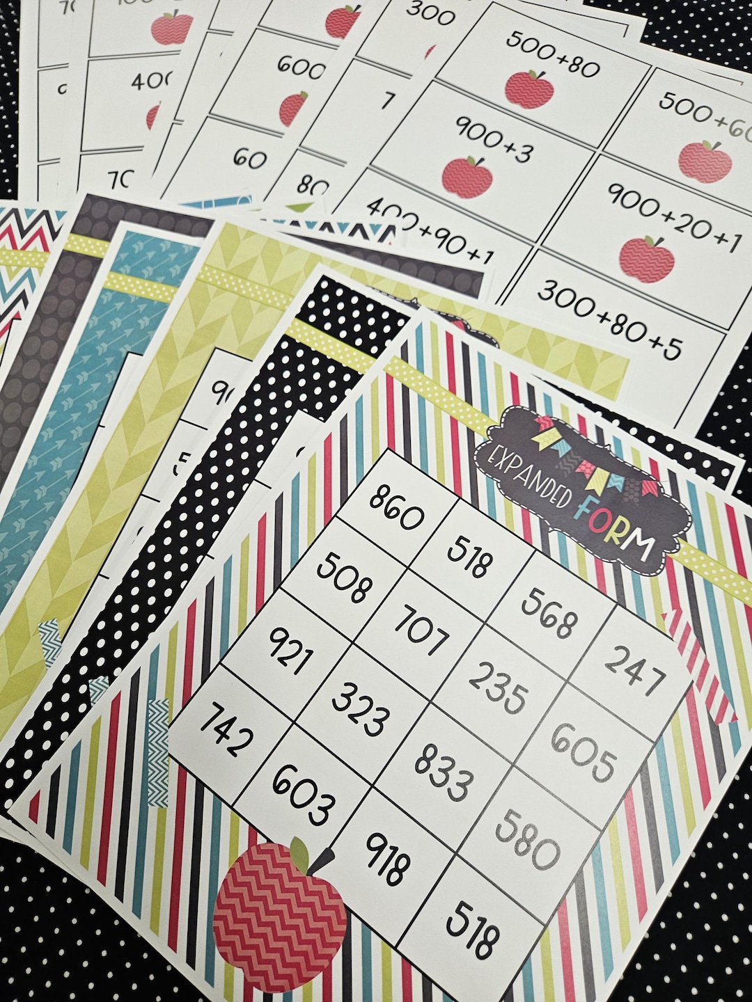 Expanded Form Bingo Game for Students, Math Games for School, 2nd 3rd ...