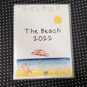 Beach Photo Album, Summer Photo Book, 4x6 Photo Albums, 5x7 Photo ...