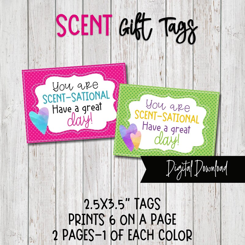Scentsy Labels - Etsy