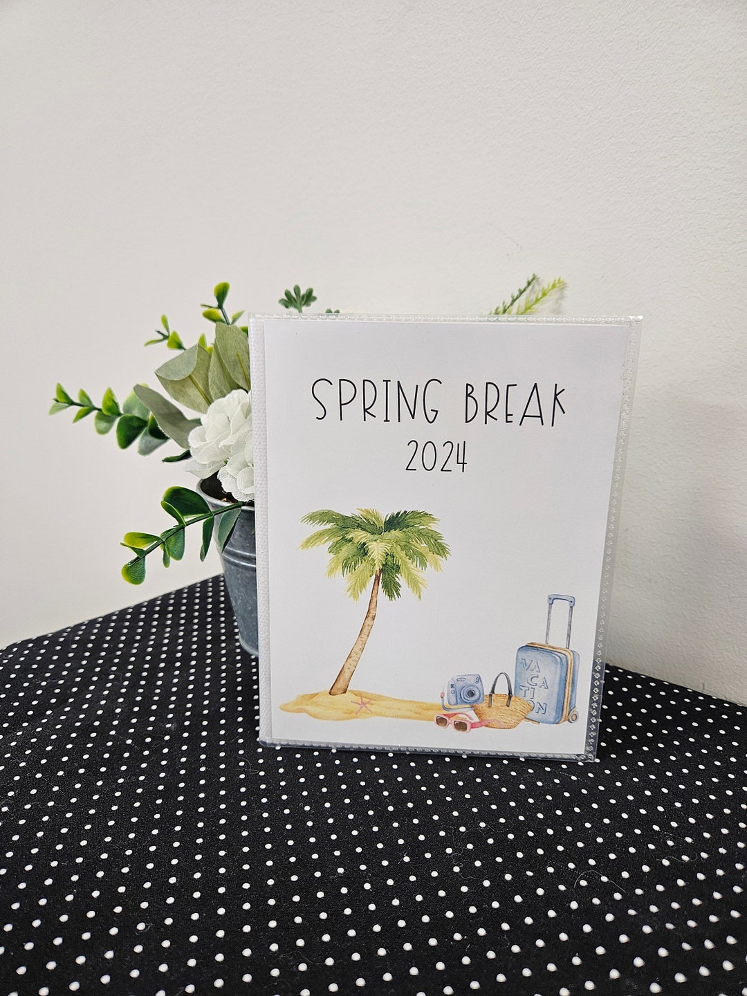Spring Break Beach Photo Album, Summer Photo Book, 4x6 Photo Albums ...