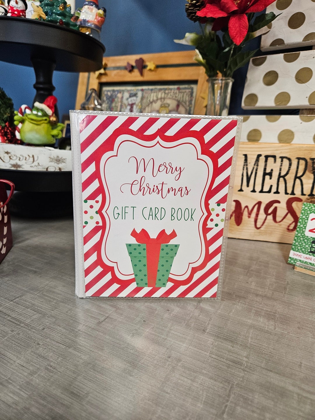 Christmas Gift Card Book, 4x6 Graduation Gift Card Holder, Birthday ...