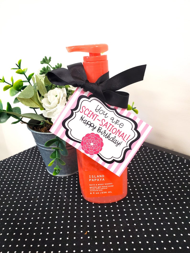 You Are Scent-sational Birthday Tags for Soap or Candles, Gift Tags for ...