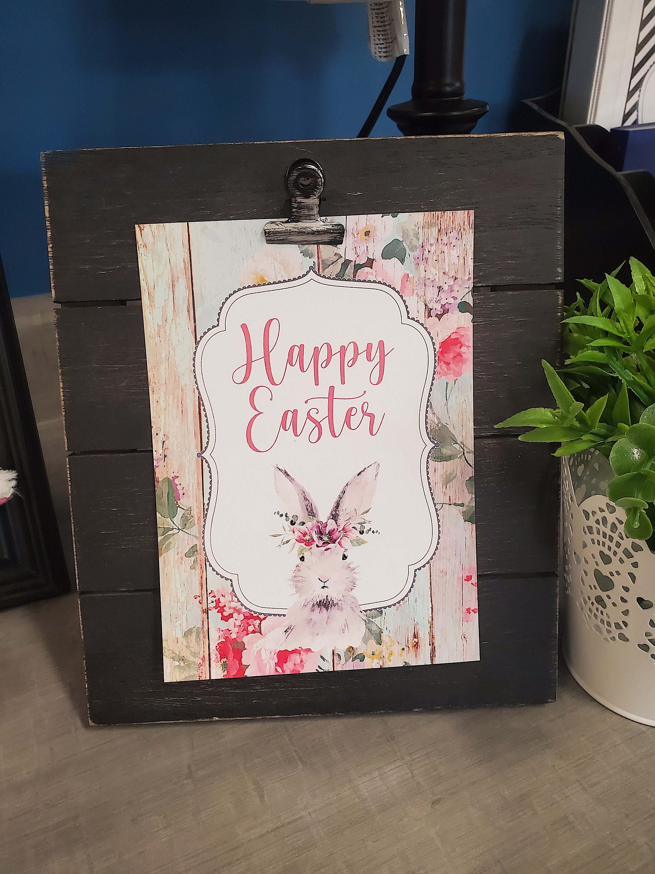 Happy Easter Printable Signs, 8x10, 5x7, 4x6, Easter Signs, Easter ...