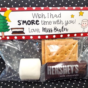 Bag Topper-s'mores Bag Topper-printable Candy Bag Topper-end of School ...