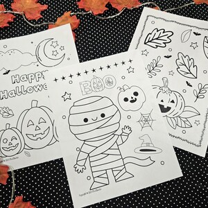 Printable Halloween Coloring Pages for Kids, Kid Halloween Activities ...