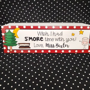 Bag Topper-s'mores Bag Topper-printable Candy Bag Topper-end of School ...