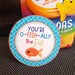 You're O-fish-ally the Best Gift Tags, Fish Gift Tags, Printable Fish ...