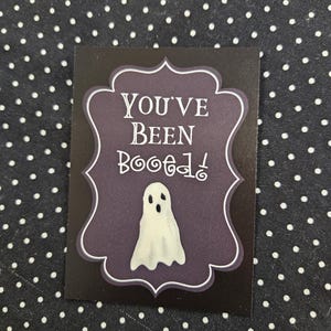You've Been Booed Gift Tags, Halloween Gift Tags, You've Been Booed ...