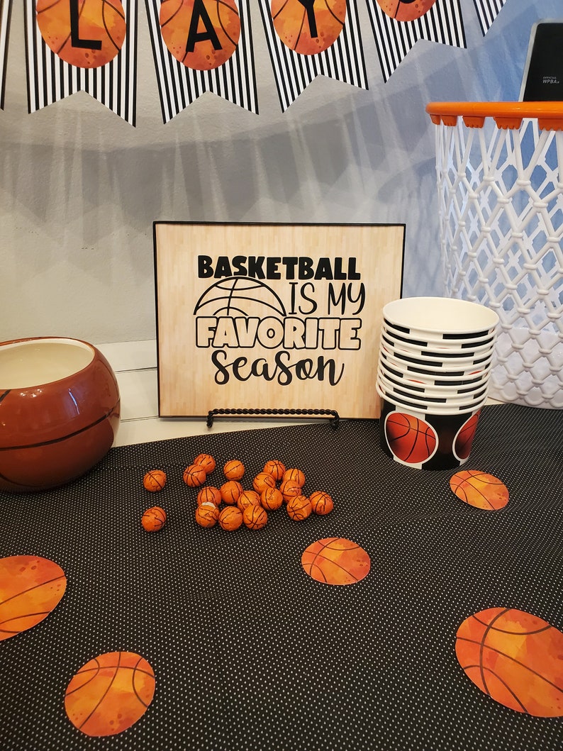 Basketball Printable Sign 8x10 Basketball Sign Basketball | Etsy