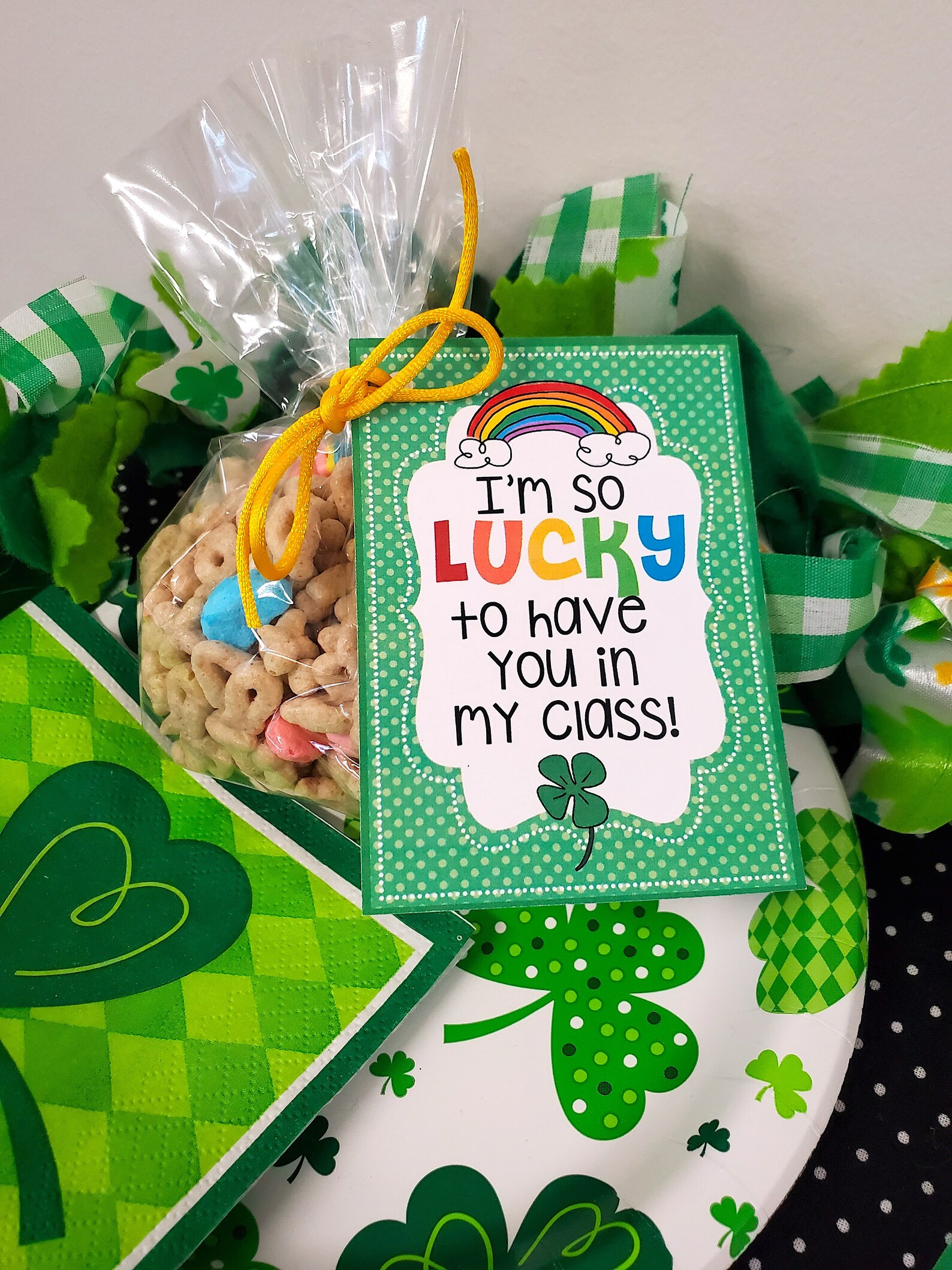 I'm so Lucky to Have You in My Class Gift Tags Printable | Etsy