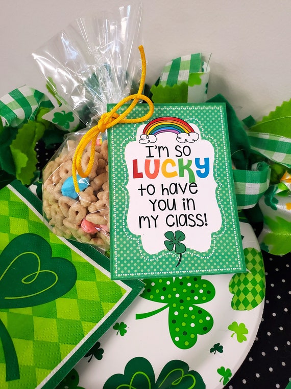 I'm so Lucky to Have You in My Class Gift Tags Printable | Etsy