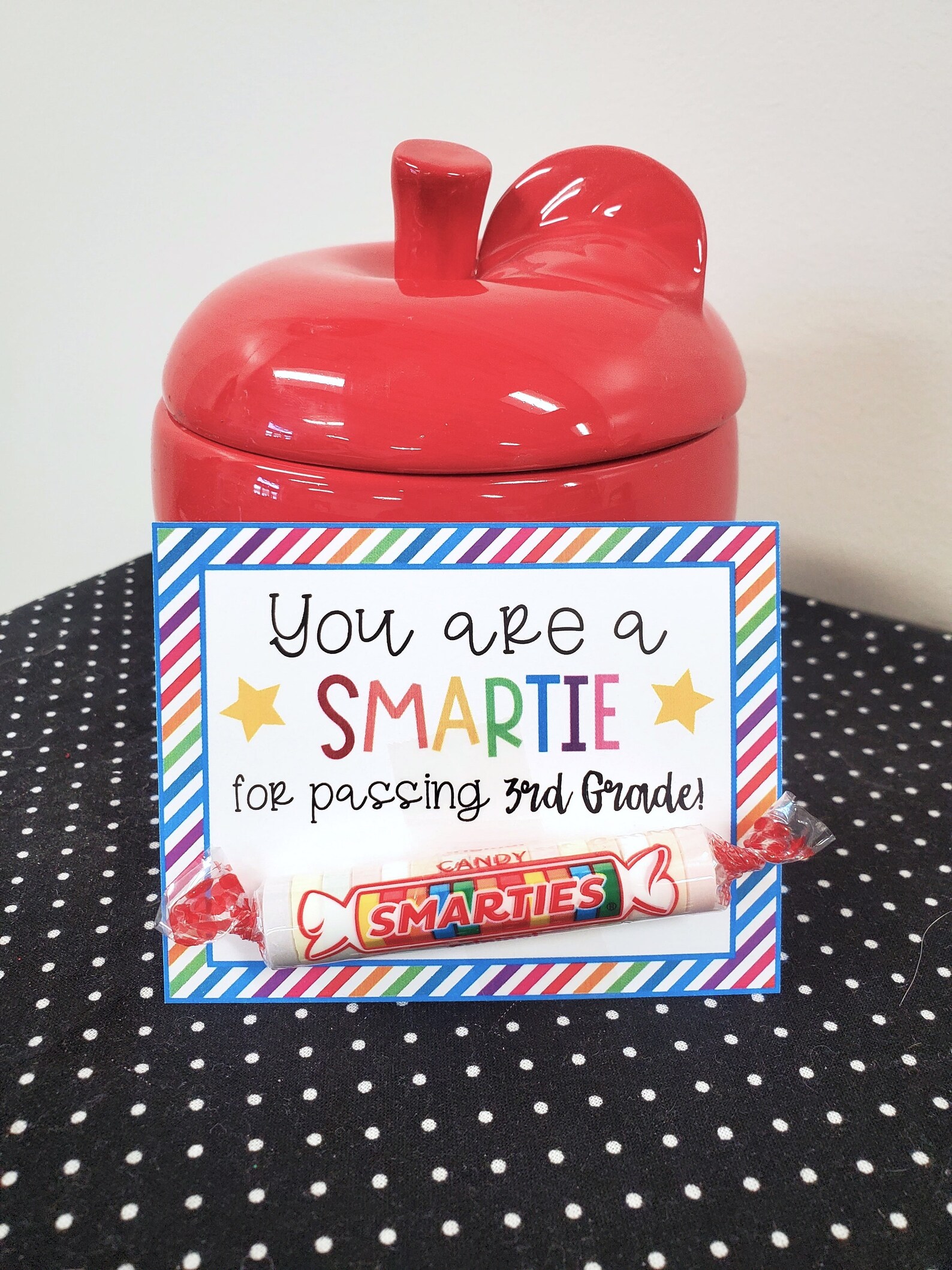 You Are a SMARTIE for Passing 3rd Grade Gift Tags Last Day of - Etsy