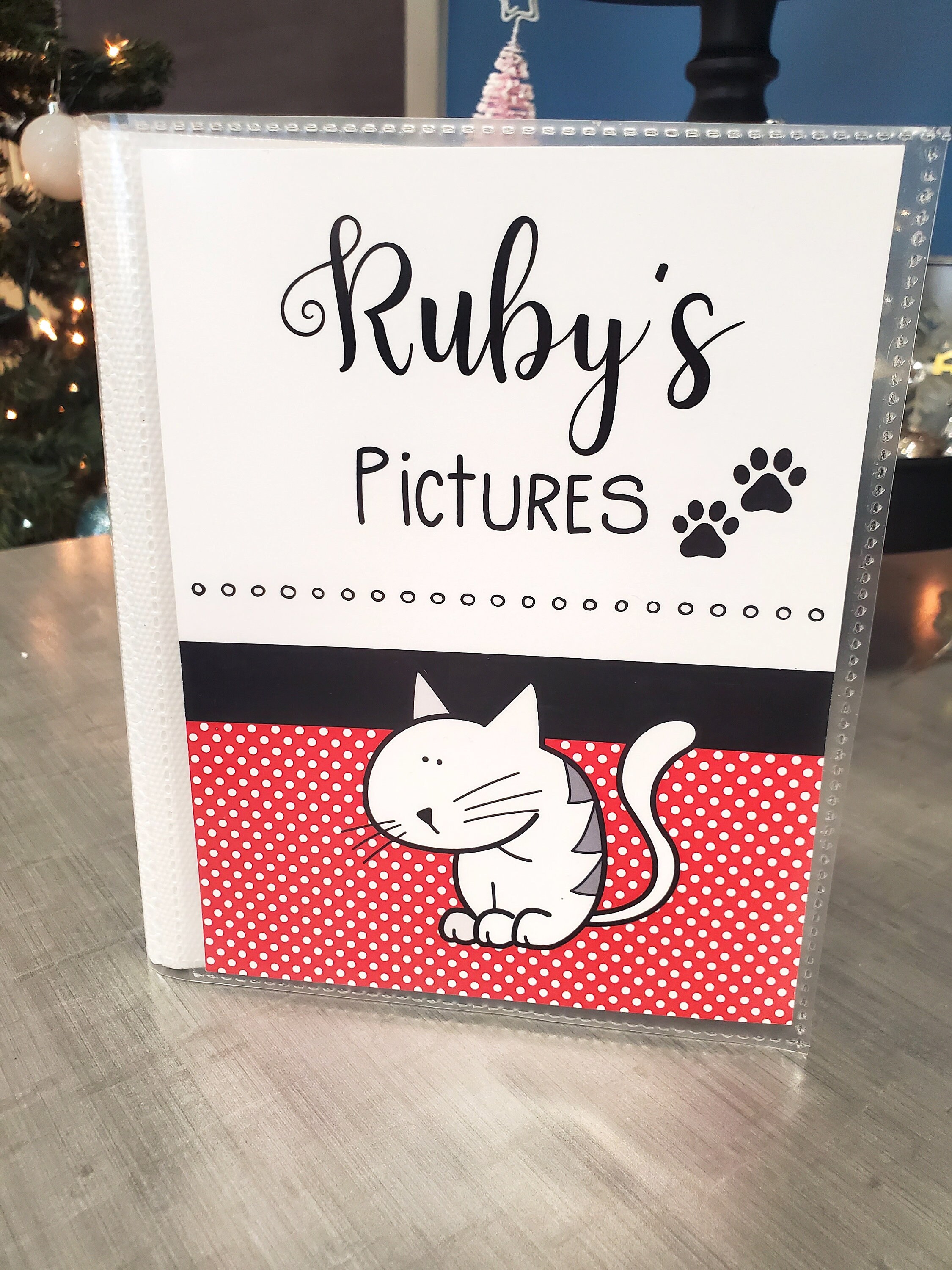 Cat Photo Album Pet Photo Book Kitten Photo Album Family - Etsy UK