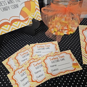 Candy Corn Guessing Game, Printable Candy Corn Guessing Game ...