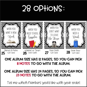 Christmas Gift Card Book, 4x6 Graduation Gift Card Holder, Birthday ...