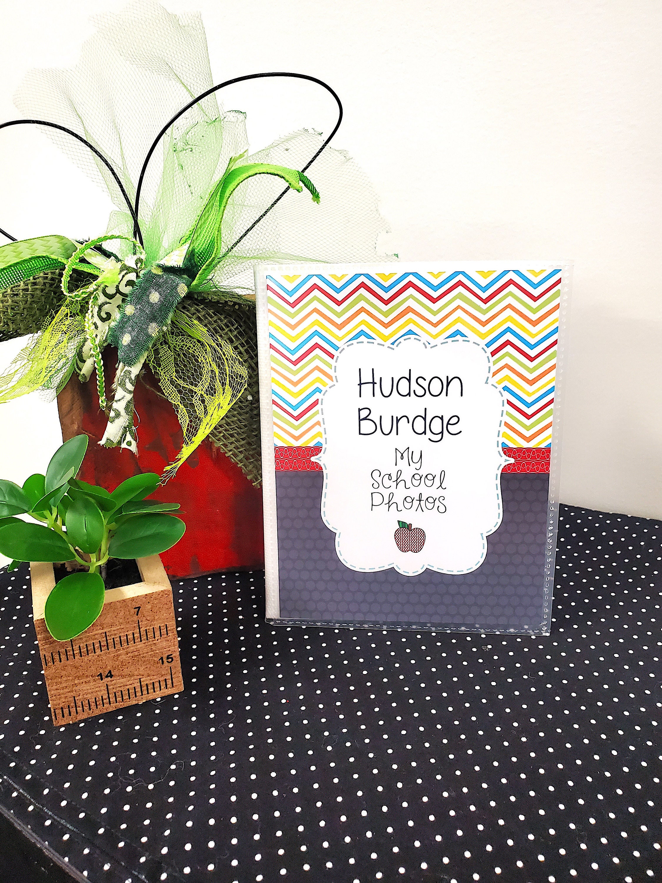 School Photo Album 4x6 5x7 8x10 Vinyl Photo Book Memory - Etsy